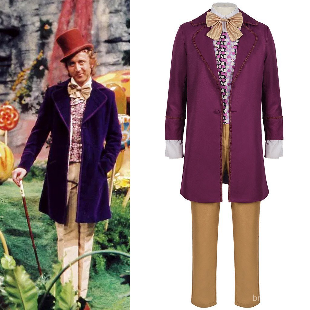Chocolate cosplay Charlie Sweet Tea Factory Halloween Movie cos Wonka ...
