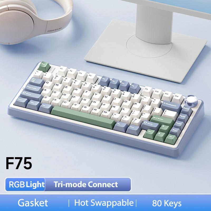 Official AULA F75 75% Wireless Mechanical Gaming Keyboard with Hot ...