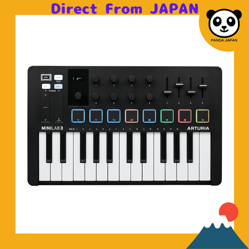 ARTURIA MIDI Keyboard Controller MiniLab 3 BK Black[Direct from Japan ...
