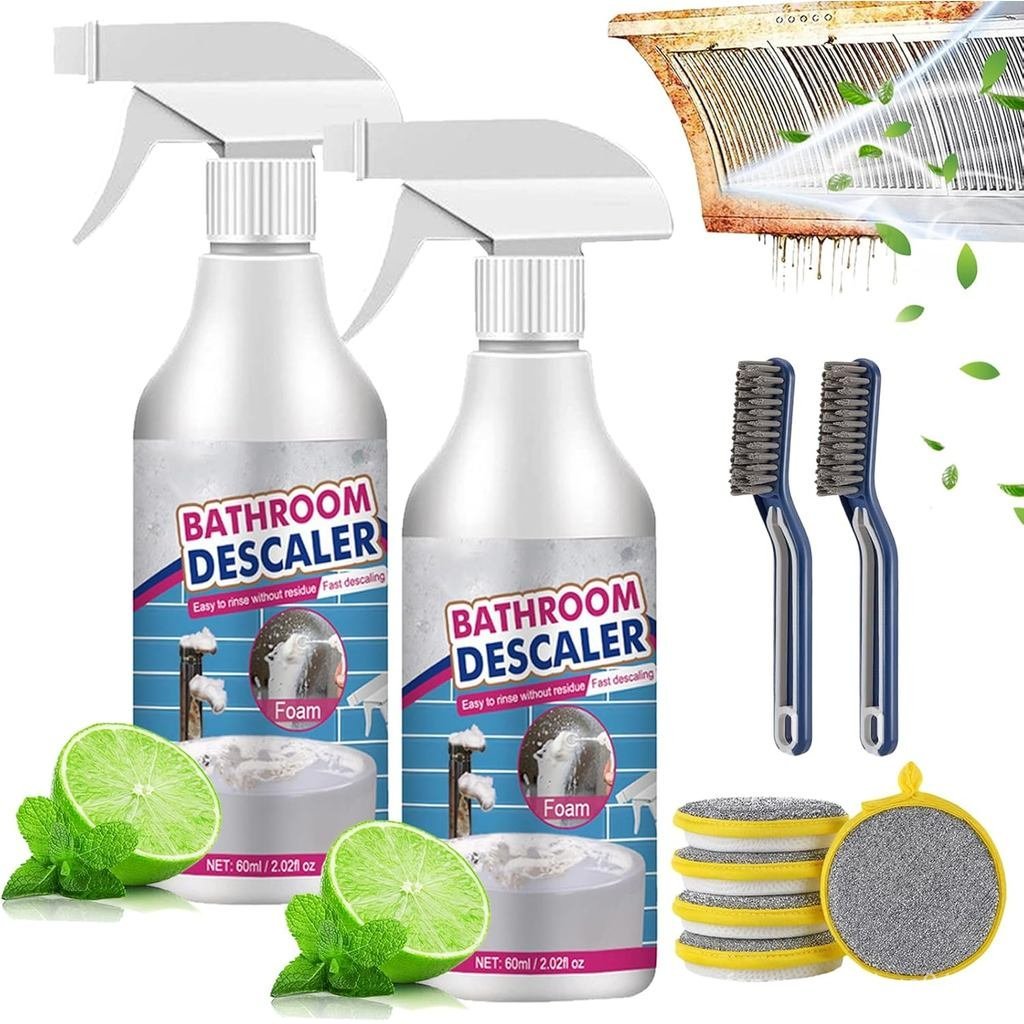 Bathroom Descaler Foam Cleaner, 2025 Premium Bathroom Descaler Foam ...