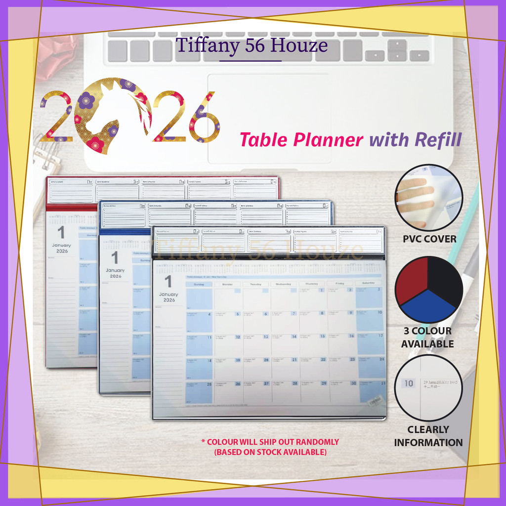 2026 Table Planner 2026 [Big] / Desk Planner 2026 / Calendar Planner ...