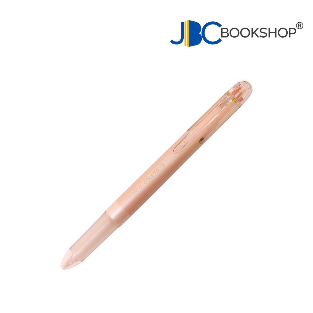 Pilot Hi-Tec Coleto 3 Color Barrel Pink Pearl G15C-PKP | Shopee Singapore