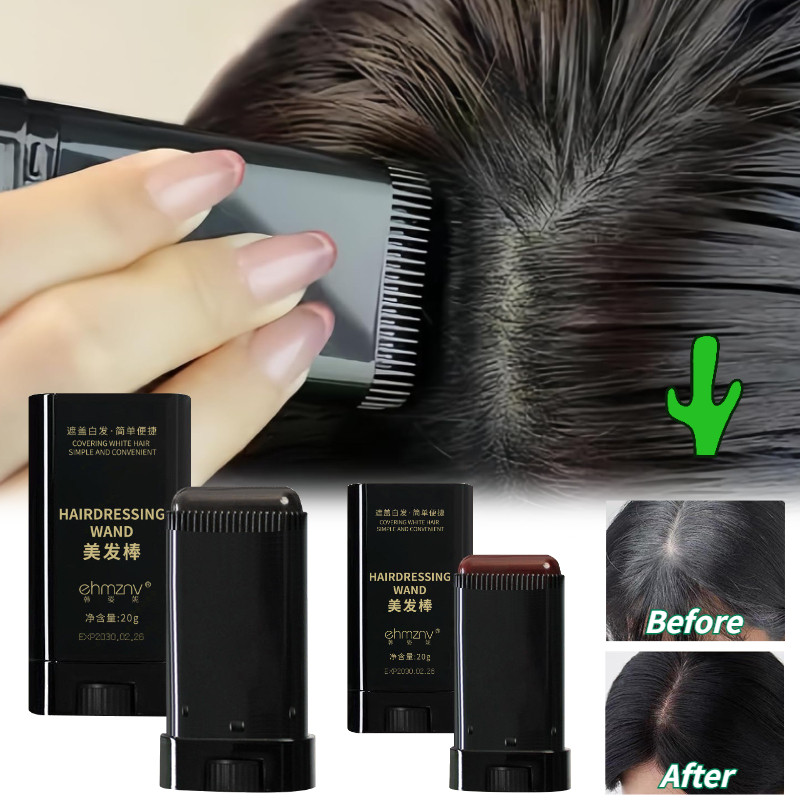 Permanent Gray Hair Cover Hair Dye Tool Hair Dye/ Permanent Gray Hair ...