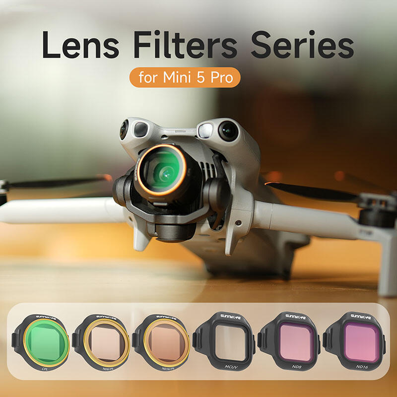 Lens Filter For DJI Mini 5 Pro Optical Glass Adjustable Filter MCUV CPL ...