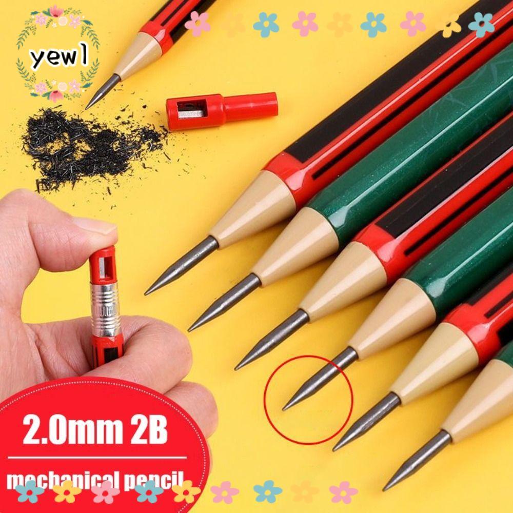 YEWW Automatic Pencil, Comes With Sharpener Sketch Drawing Writing Tool ...