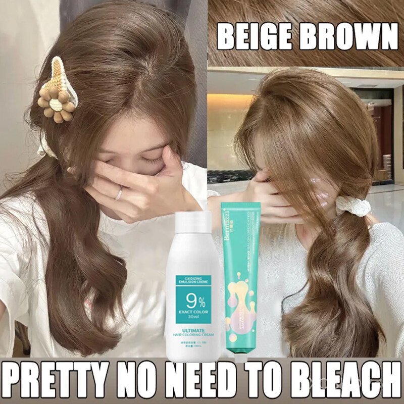Hair dye color natural organic Hair Coloring, No need to bleach hair ...
