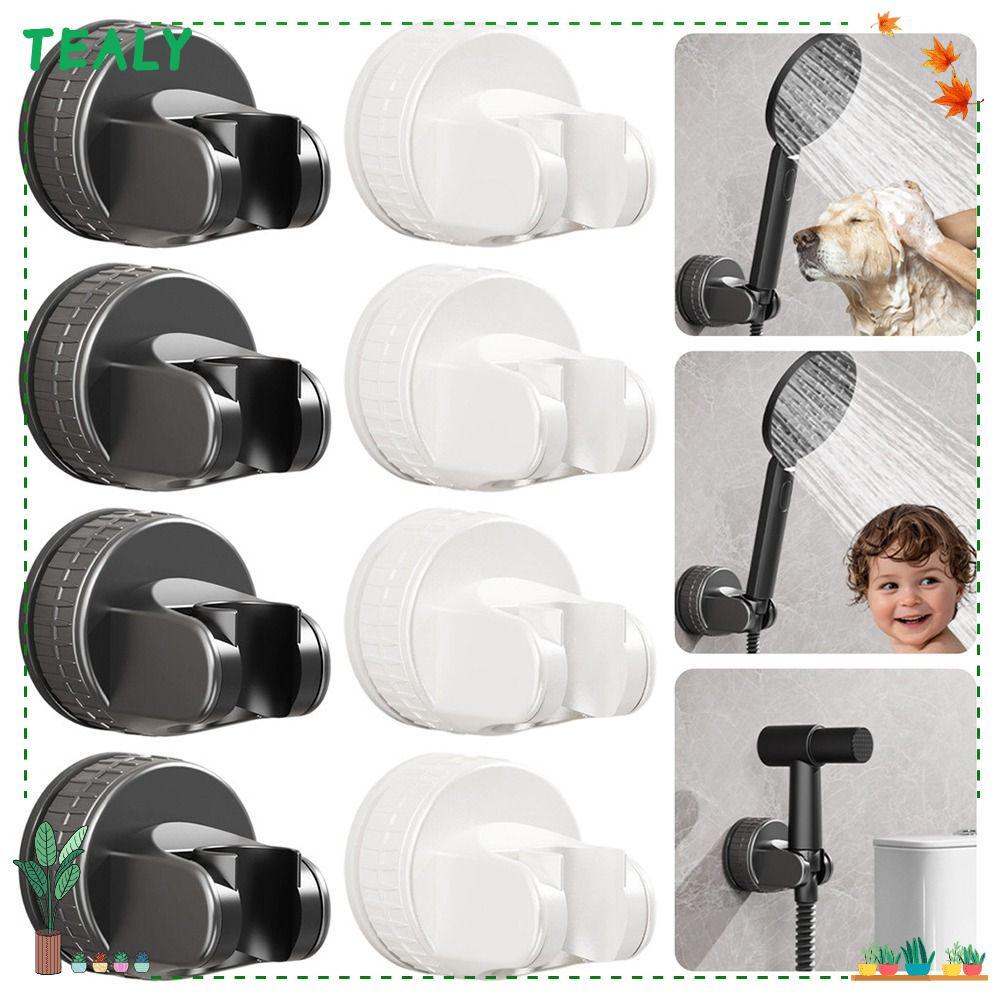 TEALY 1Pcs Shower Head Holder, Wall Mounted Detachable Shower Base ...