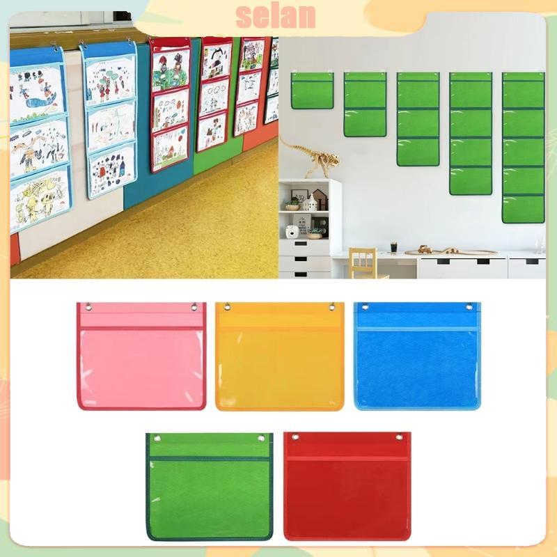 SEL Classroom Organizer Convenient Pocket Chart for Cards Drawing ...