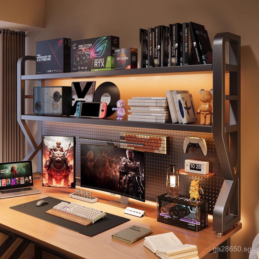 Simple Desktop File Rack Desk Organizer Bookshelf Storage Rack Home ...