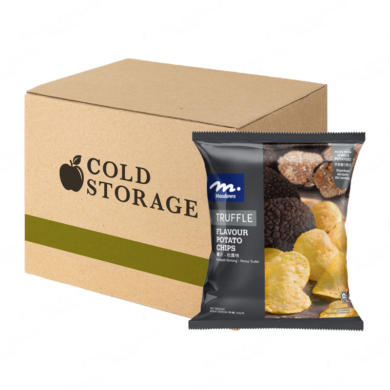Meadows Potato Chips Truffle 12 x 60g | Shopee Singapore