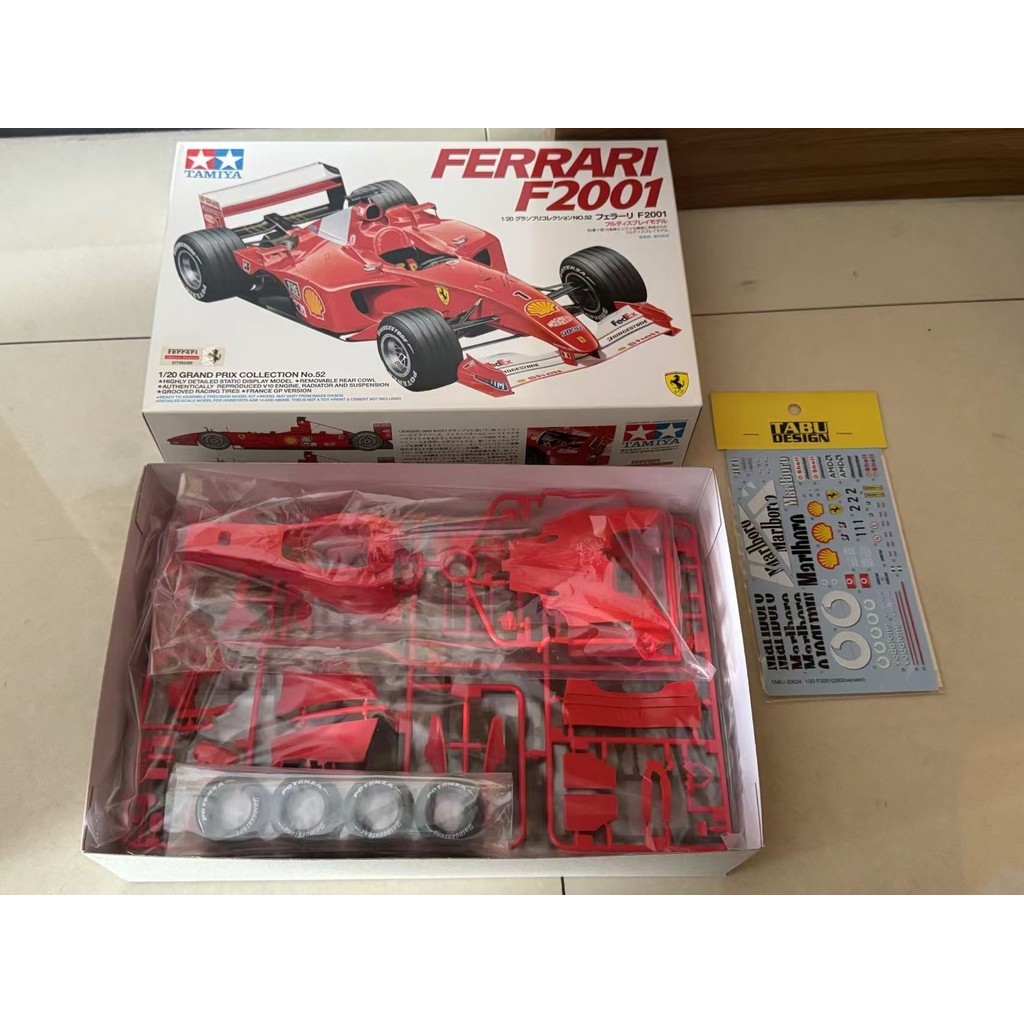 Ferrari F2000 Tamiya Ferrari F2001, Out of Print.The Board is Brand New ...