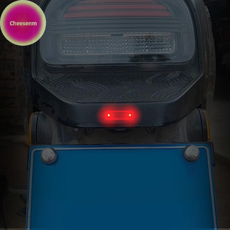 Cheesenm Mini LED Solar Power Car Warning Light Night Security ...