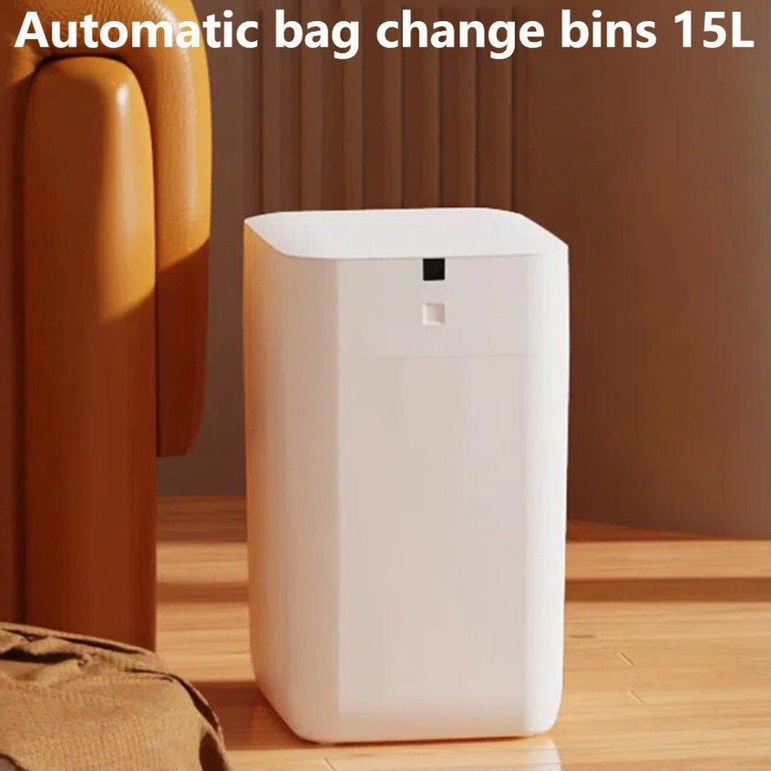 NEW Airdeer Smart Trash Can A1 Automatic Packing Change Bag Rubbish Bin ...