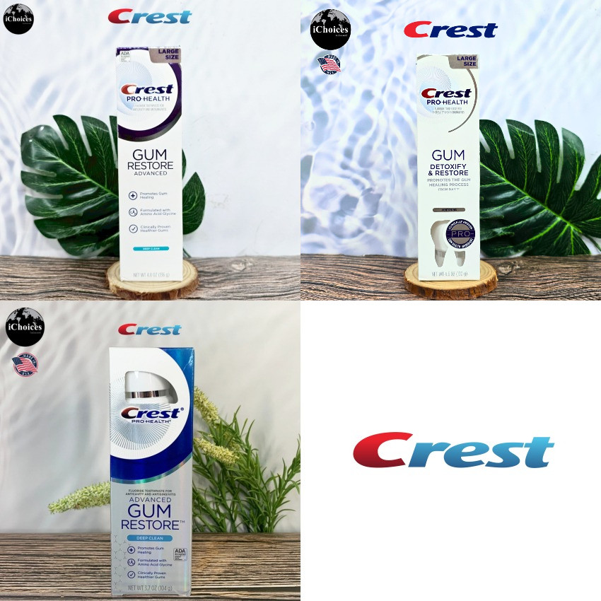 Crest Pro-Healthtm Advanced Gum Restore Whitening Toothpaste 130g ...