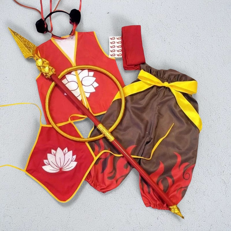 Six One Nezha Clothes Nezha Is Coming Dance Anime Halloween cos Full ...