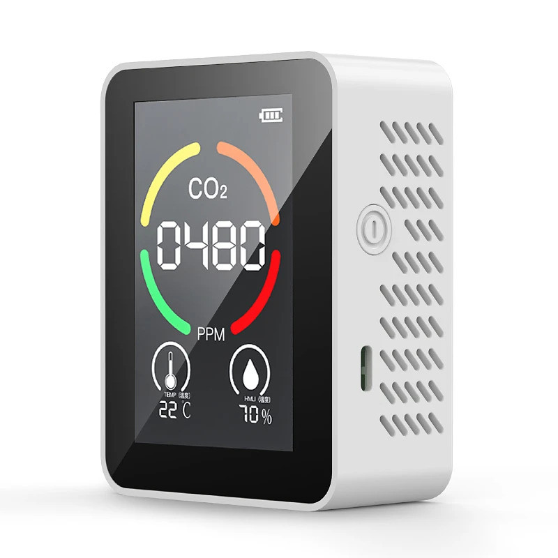 3-In-1 Digital CO2 Meter Measure Carbon Dioxide Humidity Temperature ...