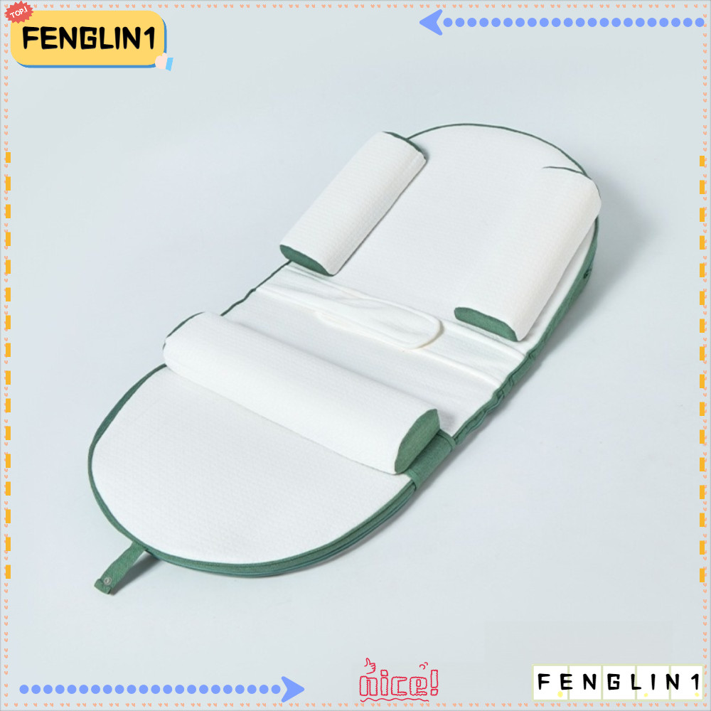 FENGLIN Baby Slope Pillow, Soothing Adjustable Anti Spitting Pillow ...