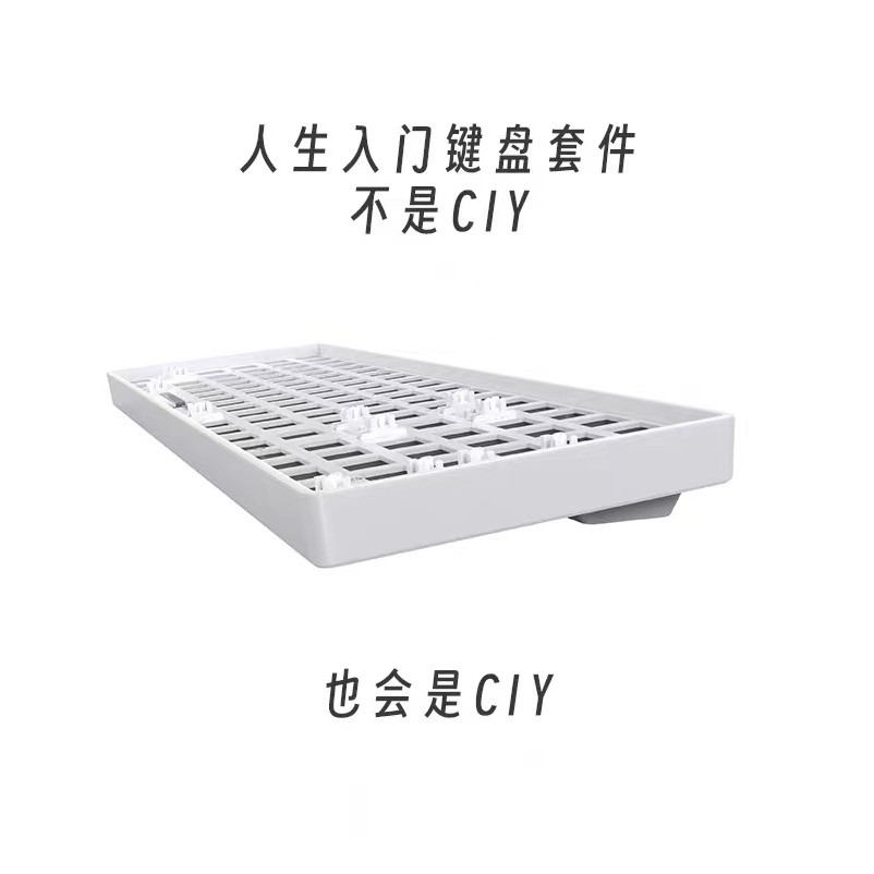 Wolf Pie CIY Beginner 68 84 100-Key Three-Mode Mechanical Keyboard Kit ...