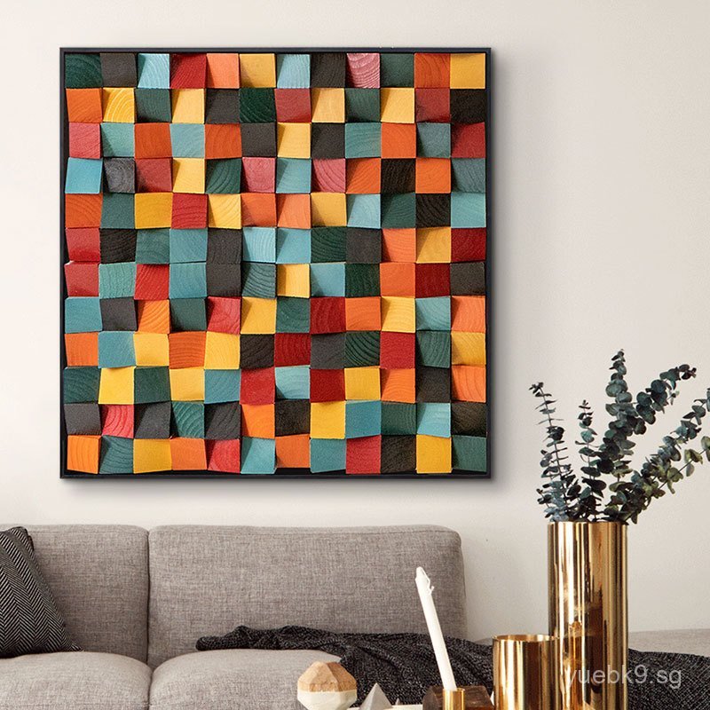 Boat Original Wood Solid Wood Wood Block Mosaic3d 3D Entrance Hallway ...
