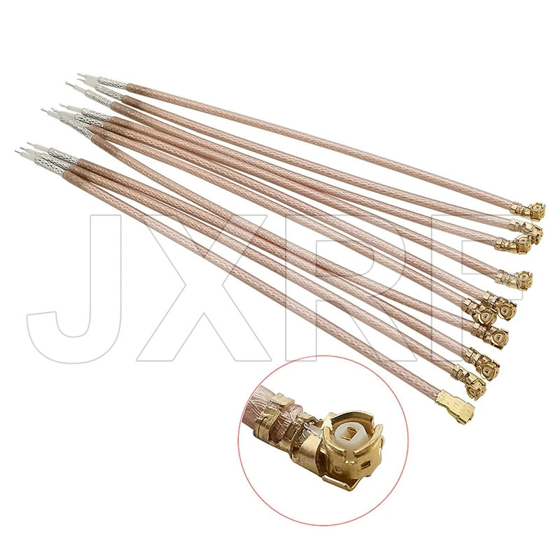10PCS IPX IPEX U.FL Ufl Female Connector to open Single-Head Jack RG178 ...