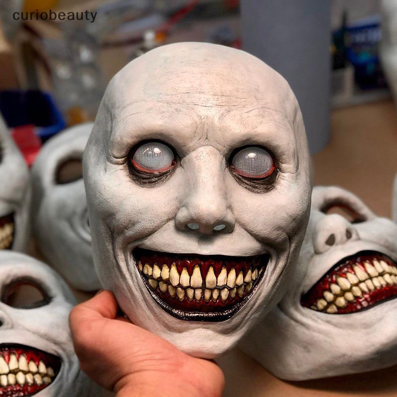 # curcur # Horror The Exorcist Smiling Face Demon Mask Cosplay Evil ...