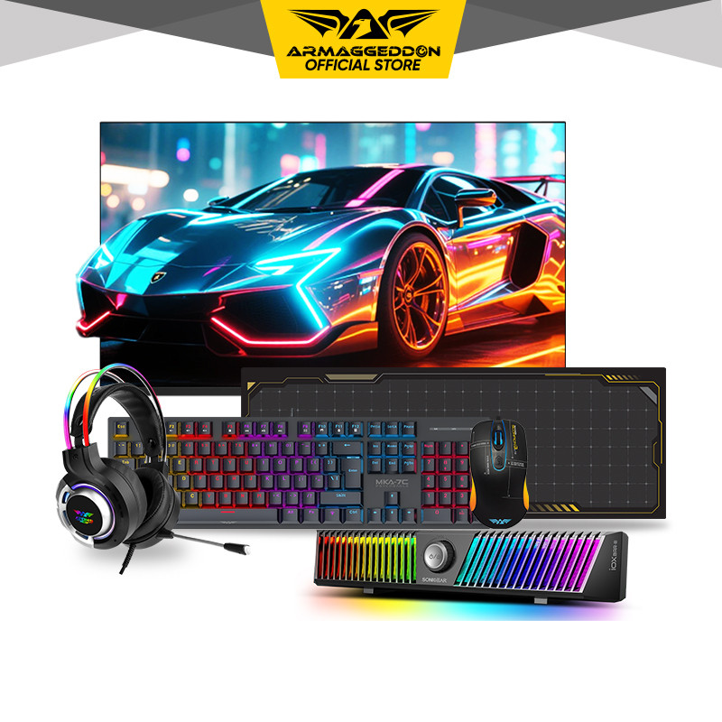 Add on Deal | Armaggeddon Exclusive Gaming PC Monitor | Keyboard ...
