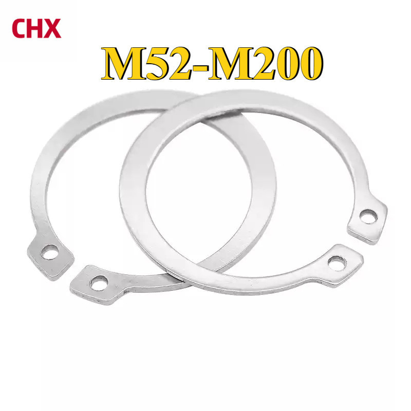 304 Stainless Steel Shaft Retaining Ring (Elastic Bearing Ring) | M52 ...