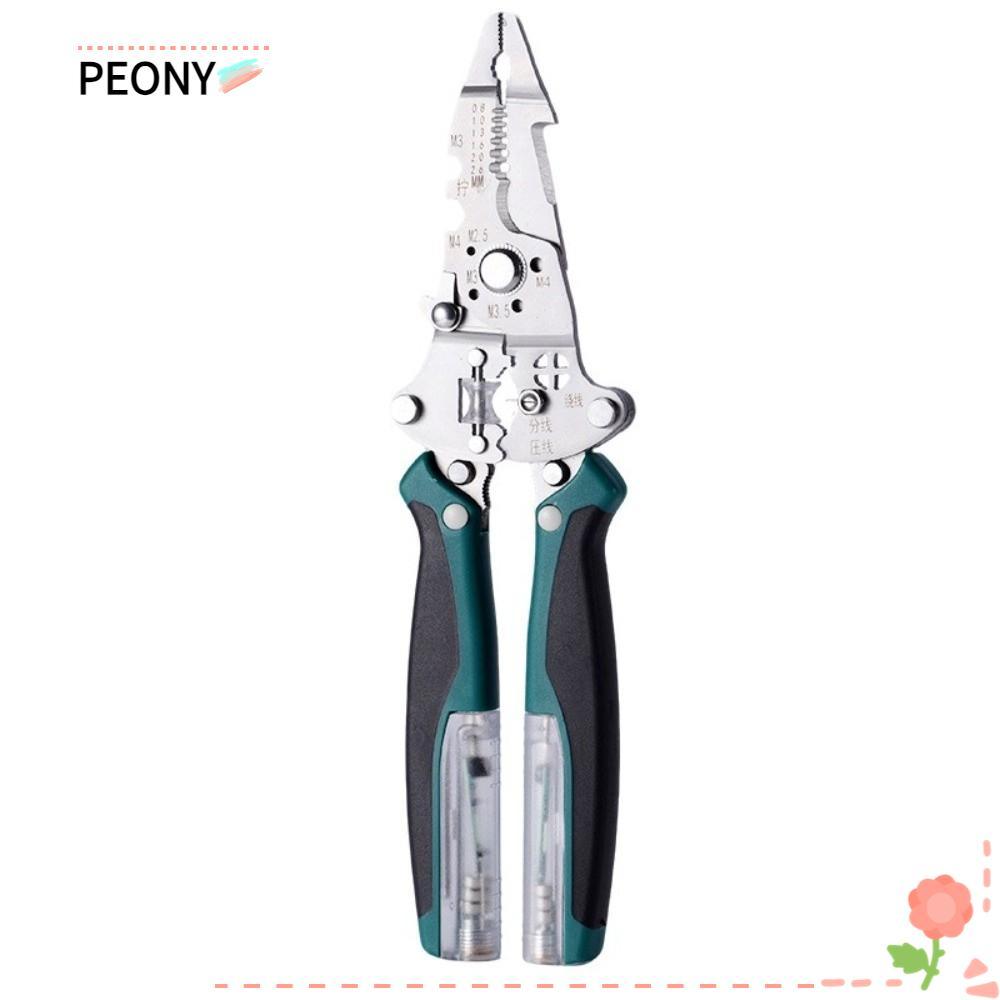 PEONYSG Multifunctional Stripping Pliers, 18 IN 1 Dual Electrical Test ...