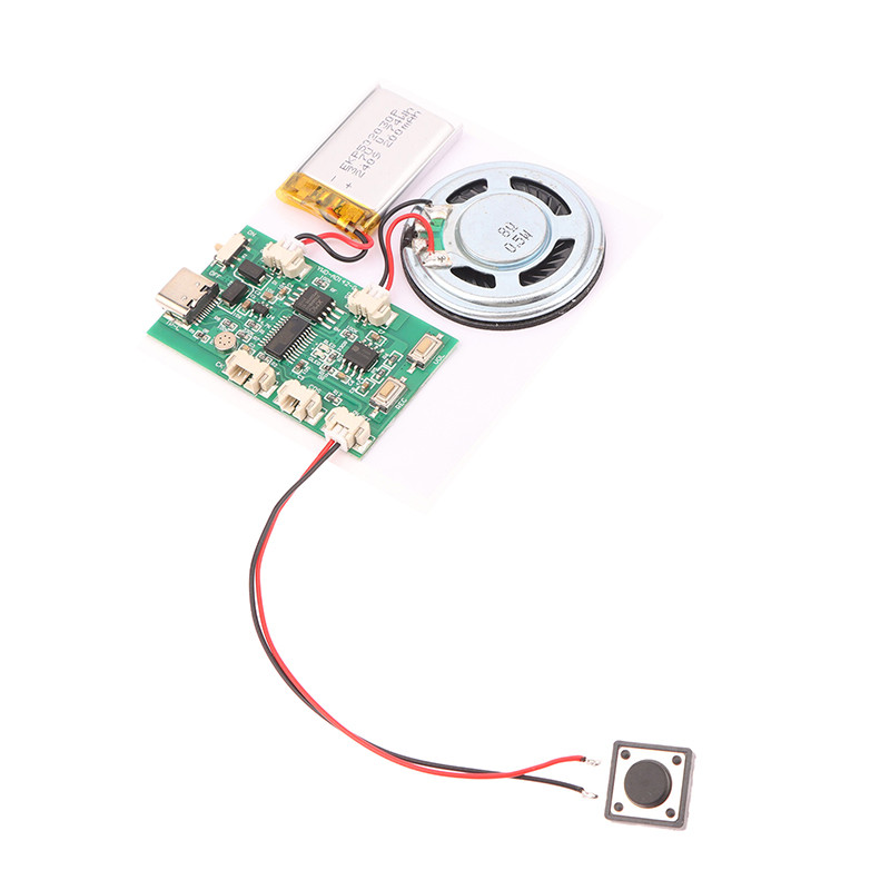 GKY 300 Second Recording Playback Module Key Recording Greeting Card ...