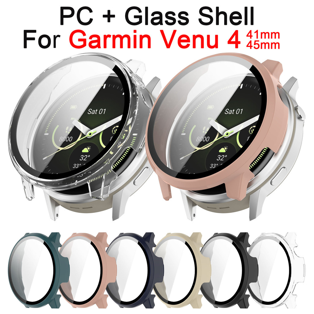 Screen Protector Hard PC Watch Shell For Garmin Watch Venu 4 45mm 41mm ...