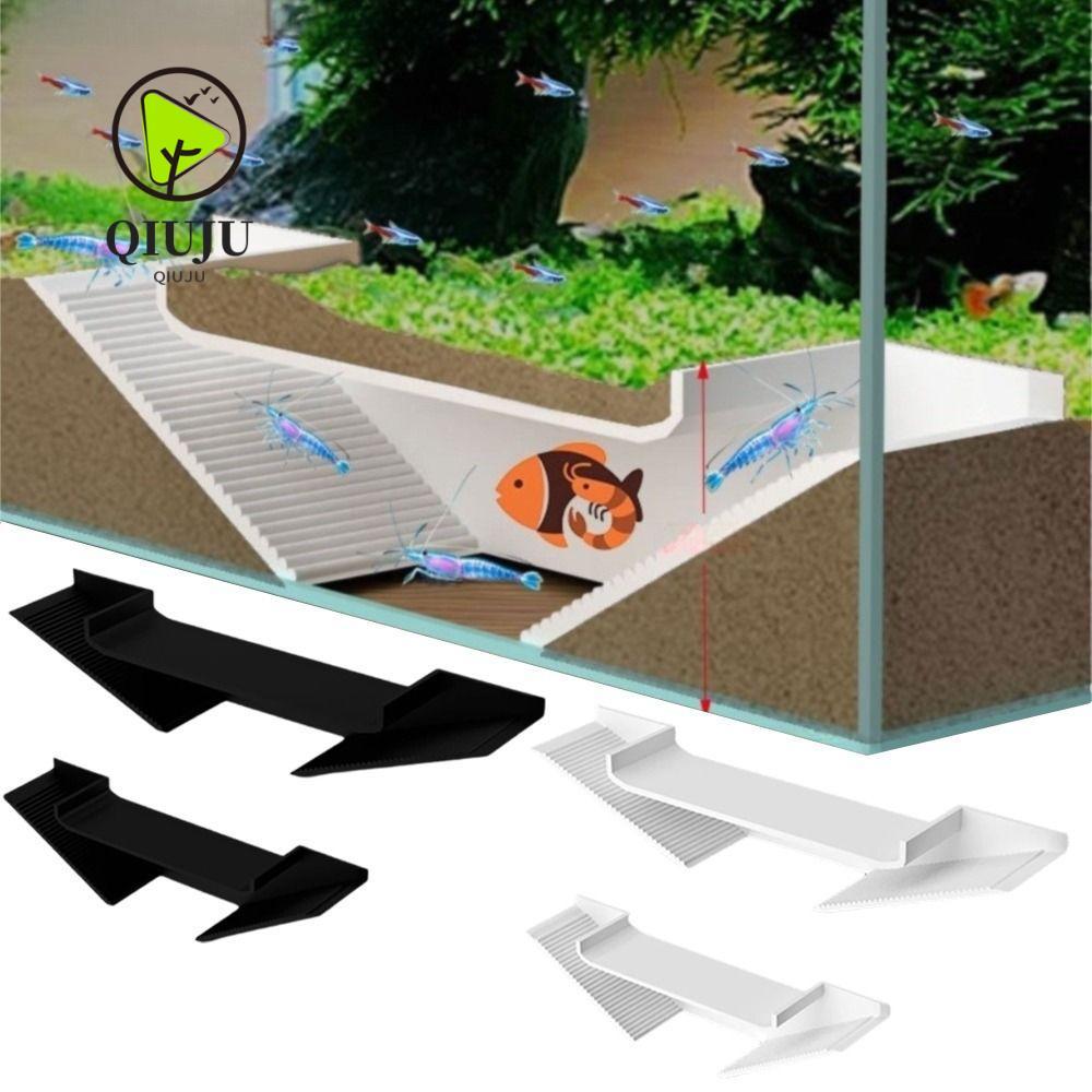 QIUJU Aquarium Hideouts Shelter, Playing Breeding Spawning Stepped Fish ...