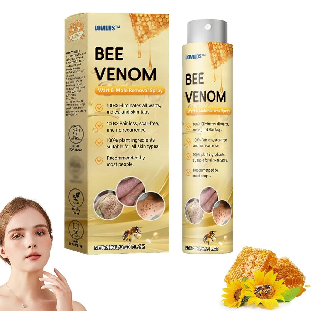 LOVILDS TagRecede Bee Venom Treatment Spray - Remove Spots for Men ...