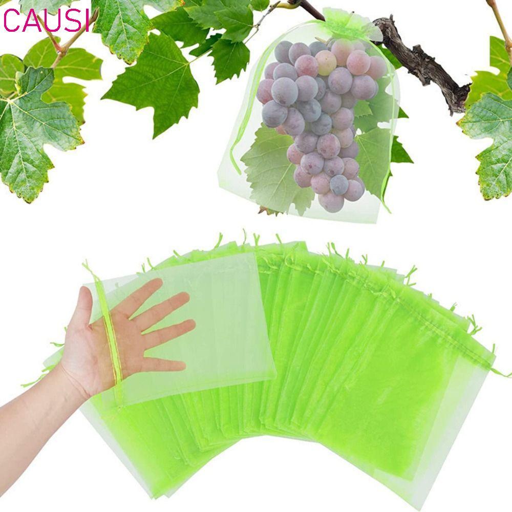 CAUSI 30Pcs Fruit Bags Insect Proof Pest Control Planter Grow Bags ...