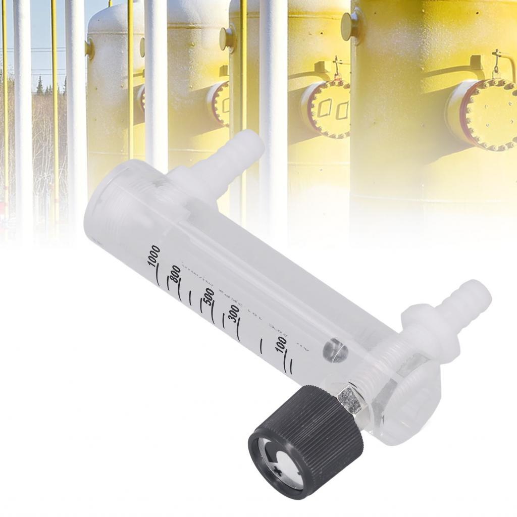 Gas Flow Meter Transparent Acrylic Tester Adjustable for Control ...