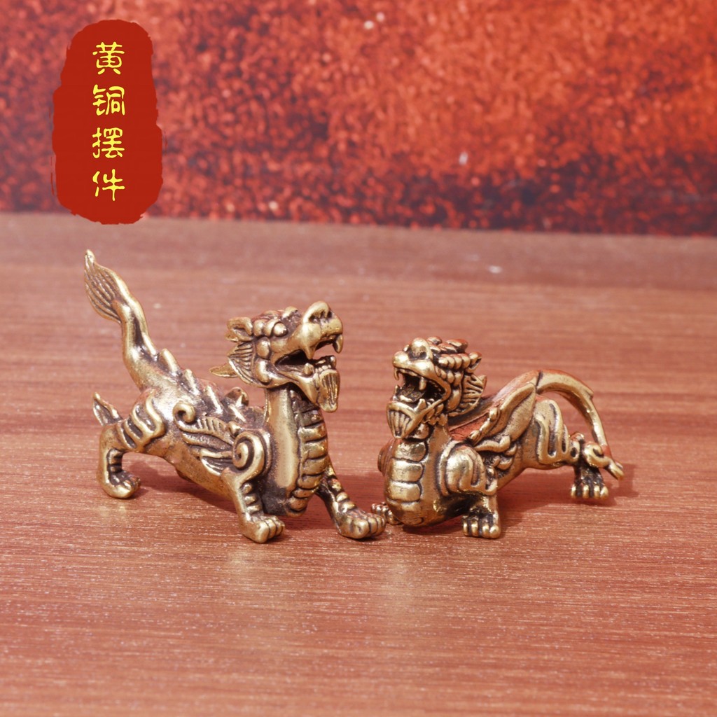 Male Female Pixiu Ornaments Pichu Pixiu Crafts Decorations Scenery Area ...