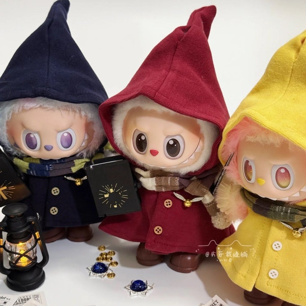 Labubu Little Elf Colorful Cloak Doll Clothing Set for Kids - First ...
