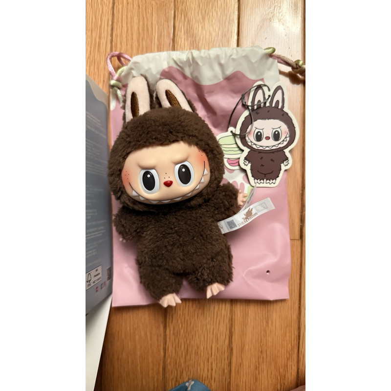 Authentic Labubu Exciting Macaron Secret Chestnut Cocoa Pop MART Secret ...