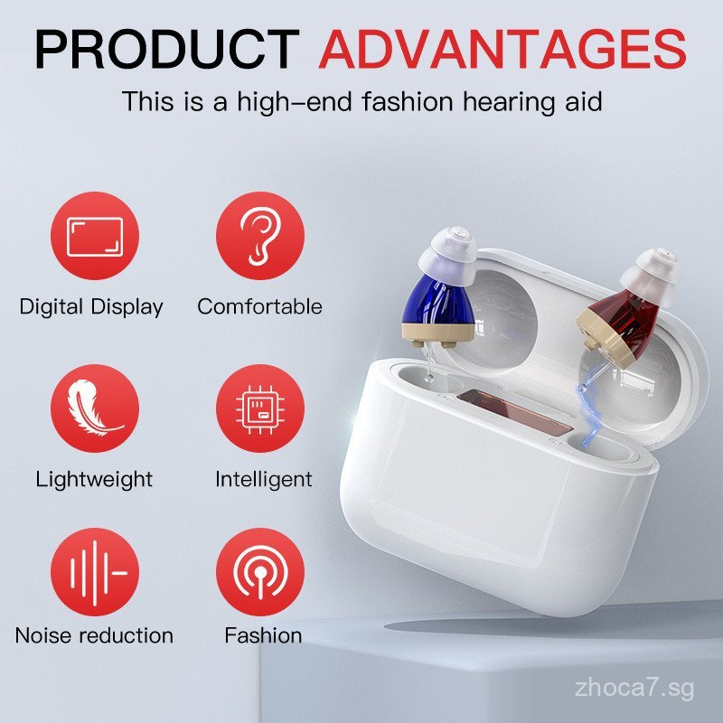 Gumi Hearing Aid for Elderly Digital Hearing Aid Sound Amplifier Sound ...