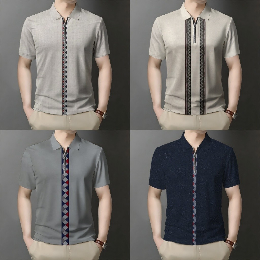 Asean Attire For Men Polo Shirts For Men Modern Barong For Men Dry Fit ...