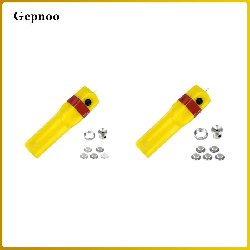 Gepnoo Pool Cue Tip Shaper Grinder, Replaceable Pool Cue Tip Forming ...