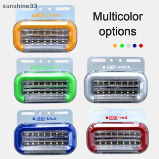 SY 1PC 12V LED Car Truck Side Marker Lights External Signal Indicator ...