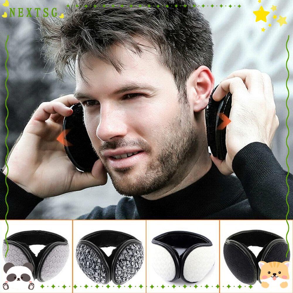 NEXTSG Ear Muffs Winter Fluffy Cosy Plush Ear Warmer | Shopee Singapore