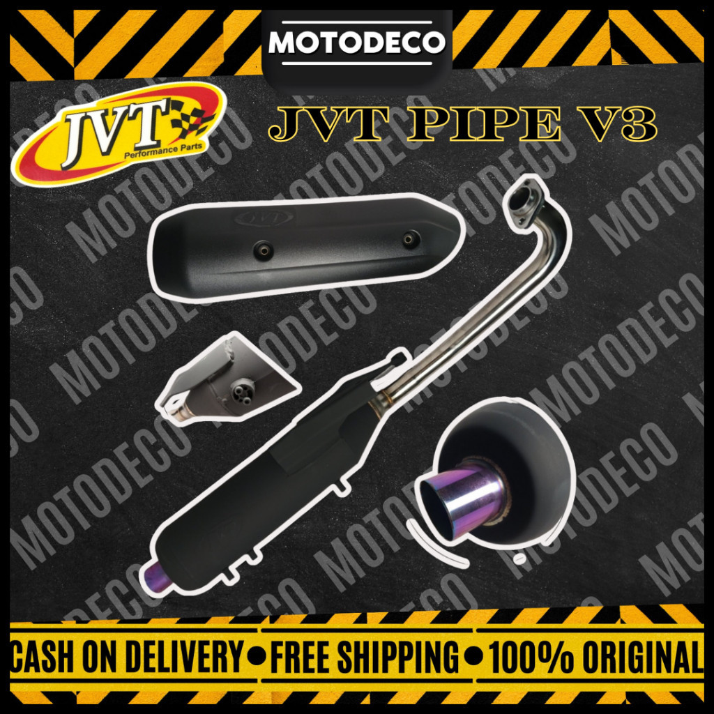 JVT POWER PIPE V3 for MIO MIO I 125/ MIO SOUL I 125/ CLICK V2/ NMAX V1 ...