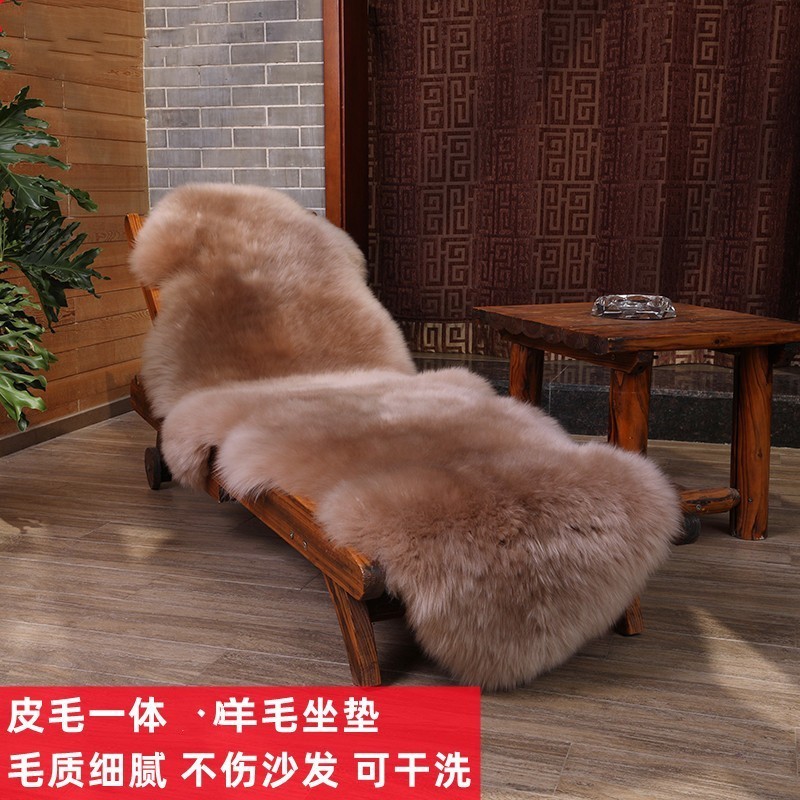Australian Genuine Wool Sofa Cushion Winter Wool Carpet Whole Sheepskin ...