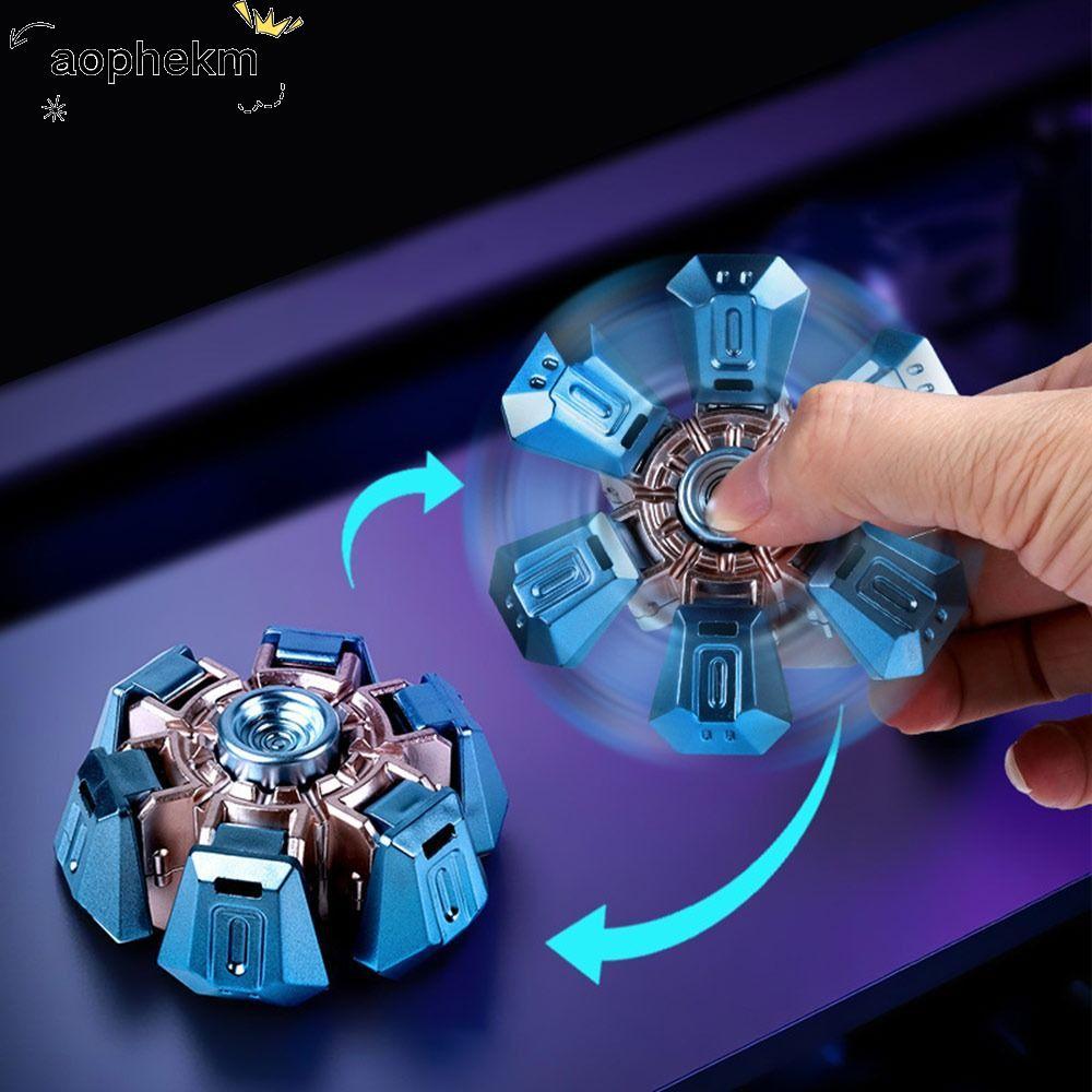 AOPHEKM Rotating Steel Ball Gyroscope, 2 Forms Switch Plastic Finger ...
