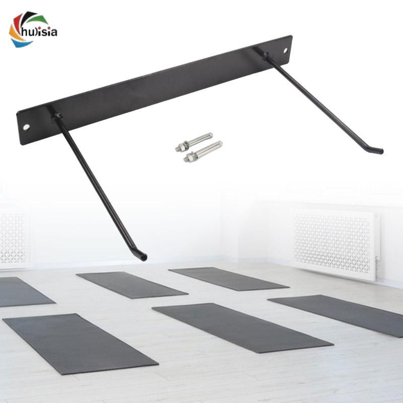 chulisia Mat Storage Rack, Wall Hooks Hold 15 Mats, Mat Holder for Foam ...