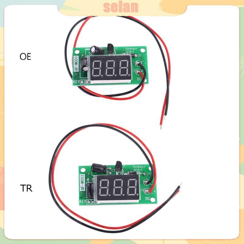 SEL Digital 3-Bit 0 36in DC 12V Power-ON Counter Module Accumulator ...