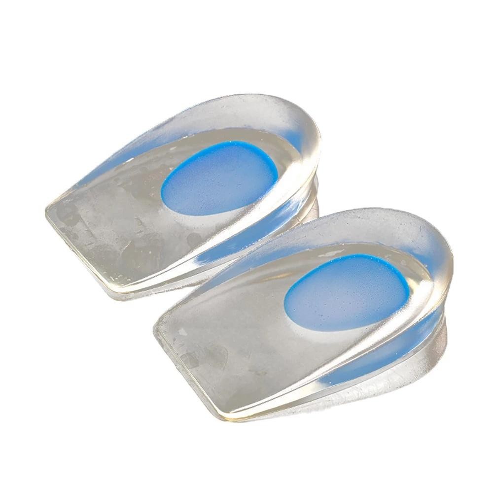 Comfortable Silicone Gel Insoles - Heel & Arch Support for Plantar ...