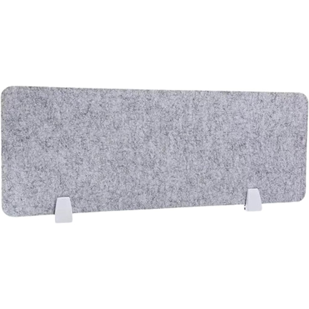 Blissbuilt Acoustic Freestanding Desk Divider Privacy Panel Felt Screen ...