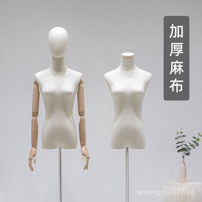 Clothing Store Female Mannequin Props Half Body Window Dummy Mannequin ...